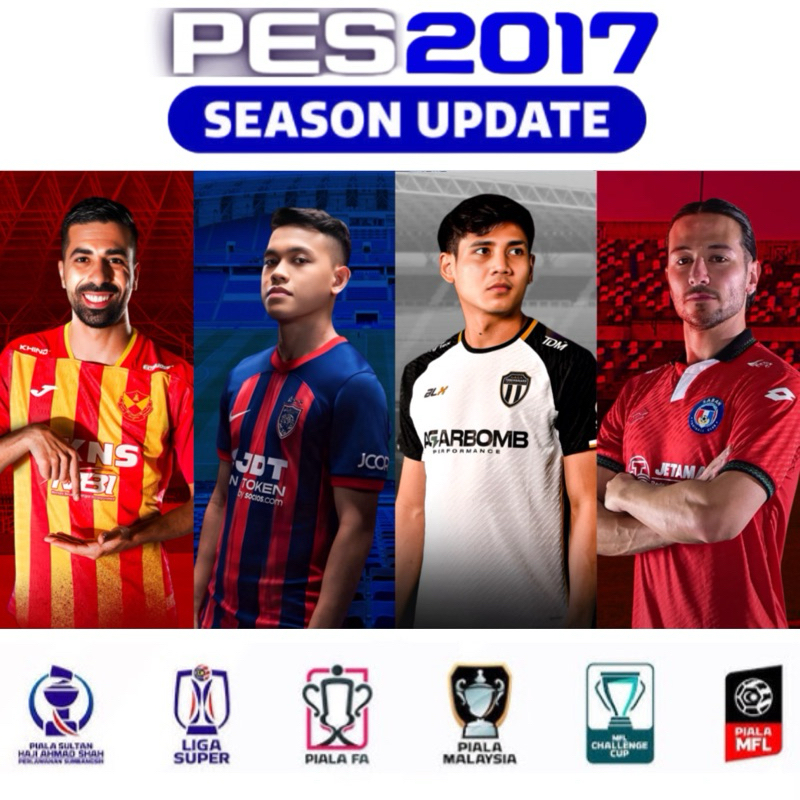 PATCH LIGA MALAYSIA LATEST UPDATE OCTOBER 2024 PES 2017 (PS4/PS5/PC ...