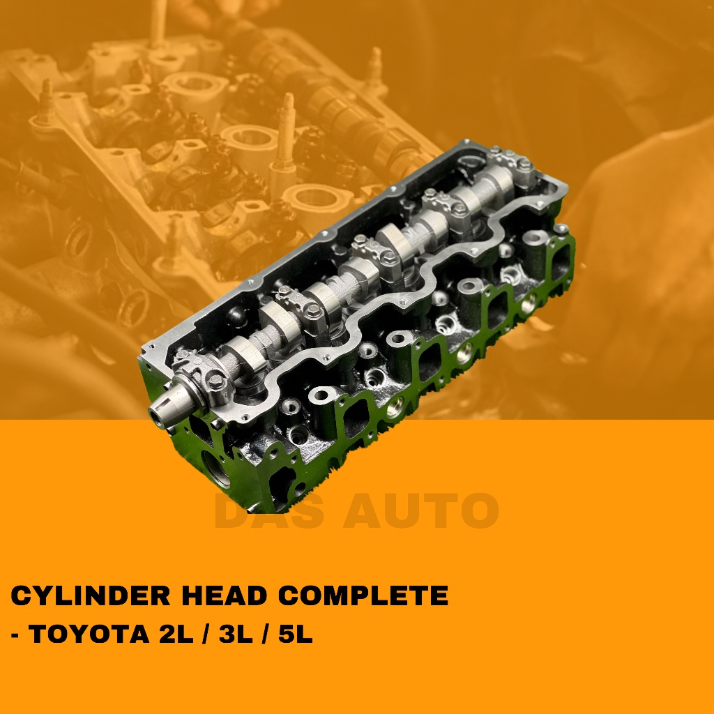 ( HIGH QUALITY ) Toyota HIACE HILUX 2L 3L 5L Complete CYLINDER HEAD ...