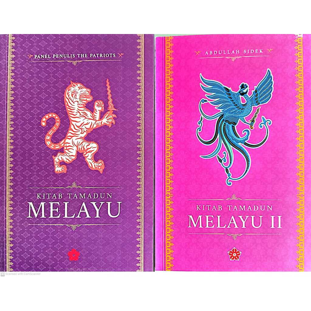 KITAB TAMADUN MELAYU 1 & 2, Abdullah Sidik (PAT) | Shopee Malaysia