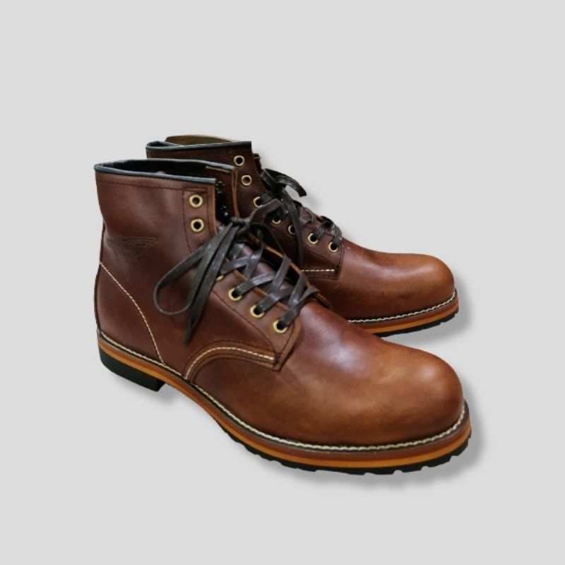 Boot RW 9013 Beckman Brown | Shopee Malaysia
