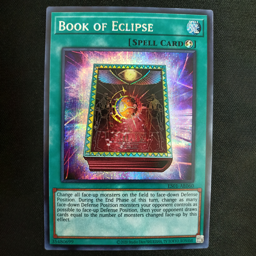 YUGIOH ES01-AE060 Book of Eclipse [SER/ SR] | Shopee Malaysia