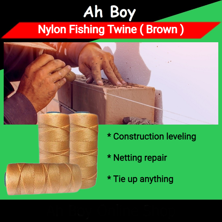 Nylon Fishing Twine ( Brown ) 1 pc | Nylon Fishing Twine Thread ...
