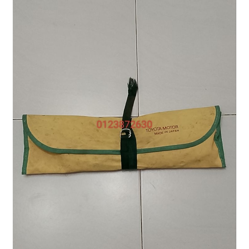 TOYOTA TOOL SET ORIGINAL YELLOW BAG OLDSKOOL | Shopee Malaysia