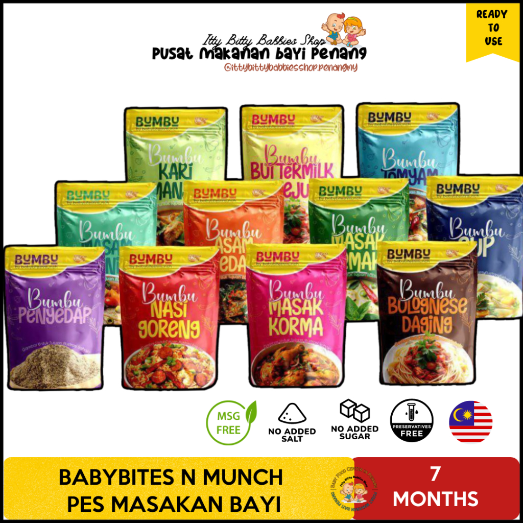 Babybites N Munch - Pes Makanan Bayi (7months) | Shopee Malaysia
