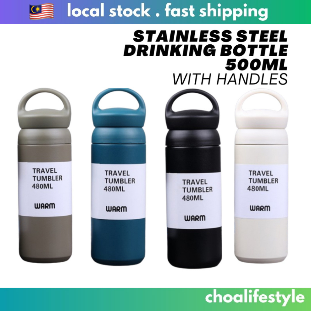 500ml Botol Air Sport Murah Botol Air Tahan Sejuk Tumbler With Handle ...