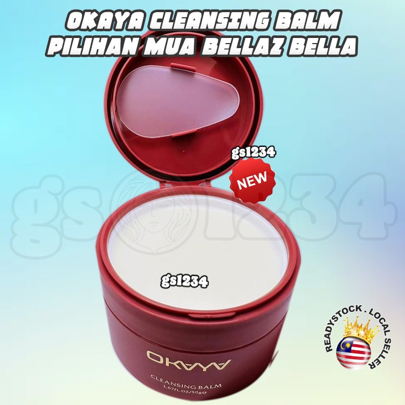OKAYA CLEANSING BALM pilihan mua bellaz bella | Shopee Malaysia