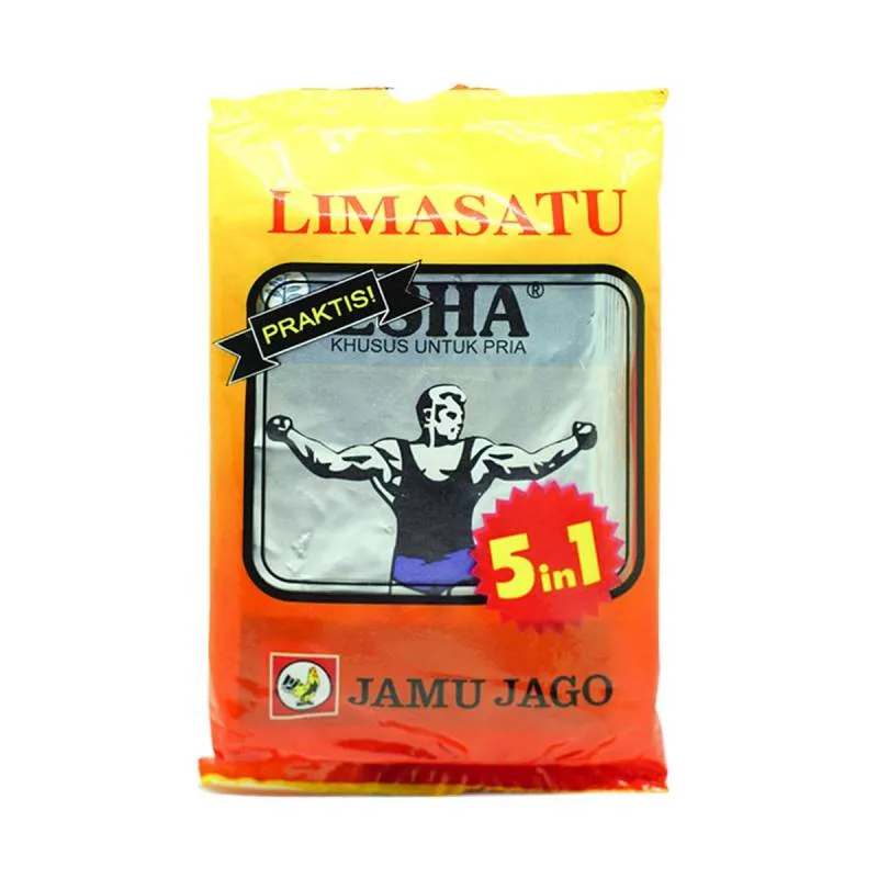 Jamu Jago Lima Satu Esha Komplit 1 Pack Isi 10 Sachet ( Jamu 1in5 ...
