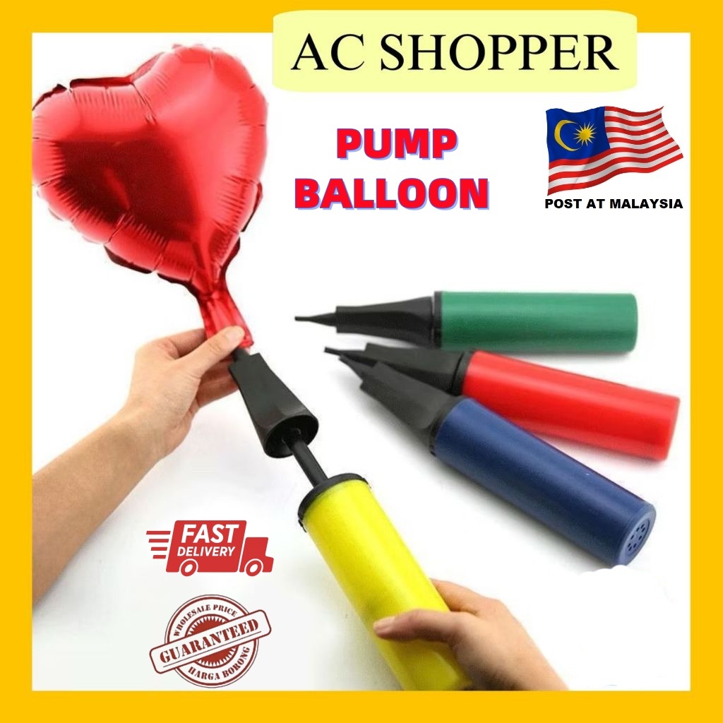 Ballon Hand Held Pump for ballons Pump Hand Held Double Action Inflator ...