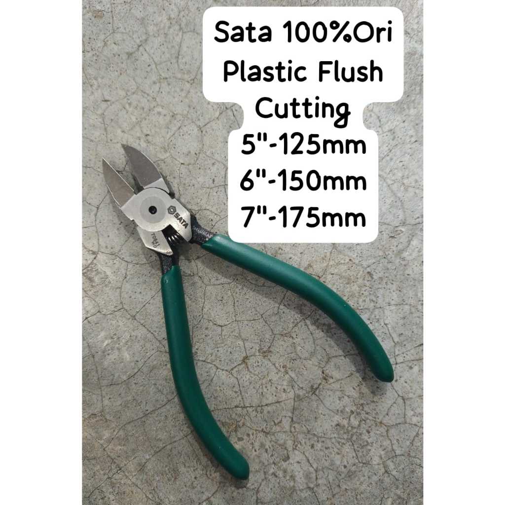 SATA 70641 / 70642 /70643 PLASTIC CUTTING PLIERS / FLUSH CUTTING PLIERS ...