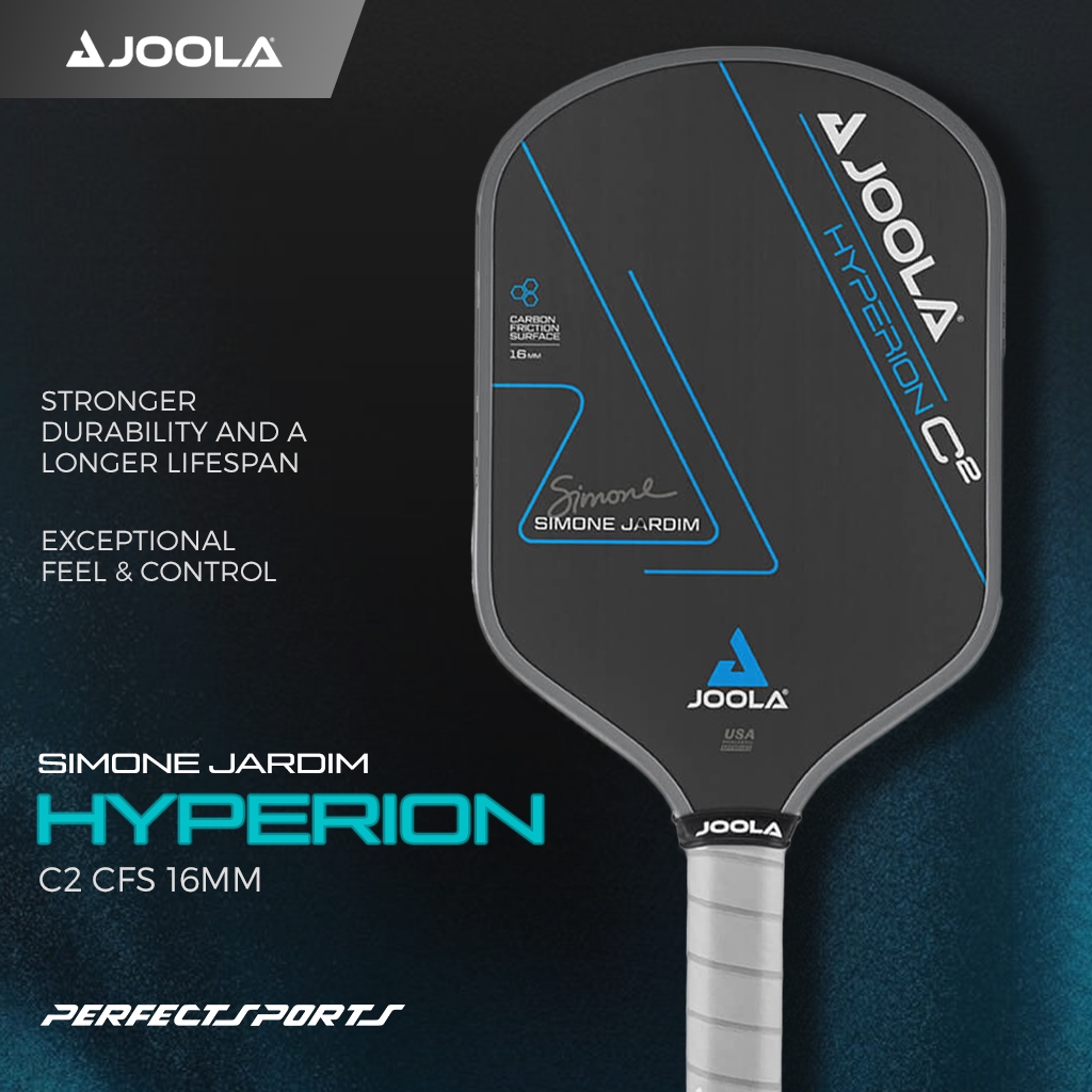 JOOLA SIMONE JARDIM HYPERION C2 CFS 16mm PICKLEBALL PADDLE | Shopee ...