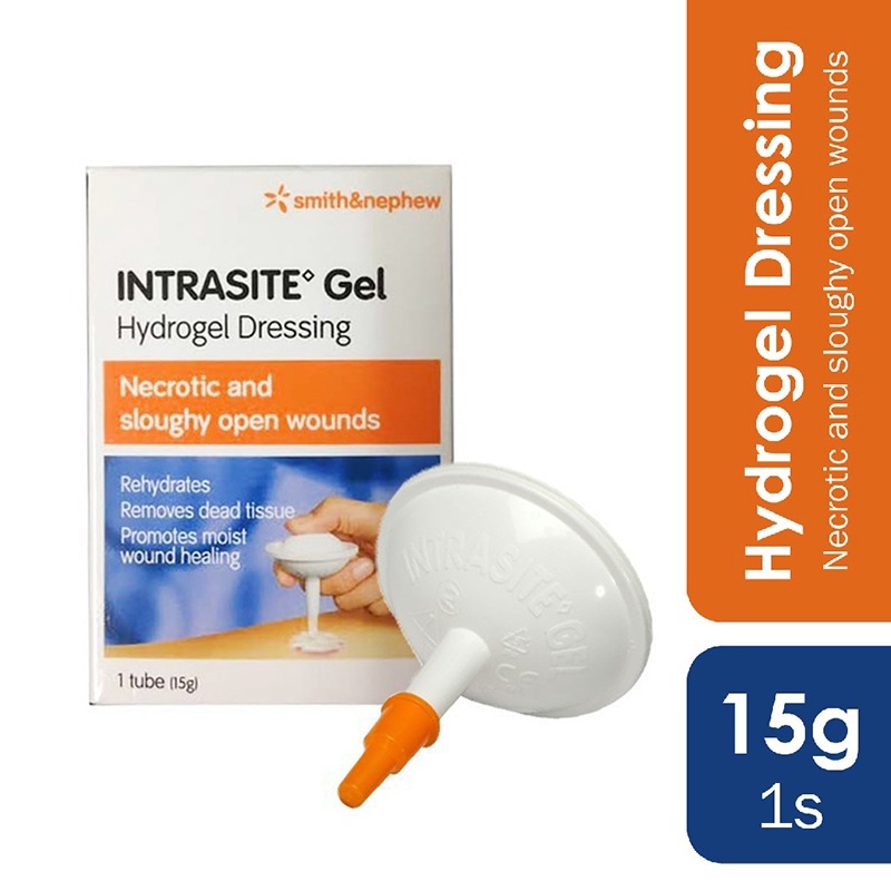 SMITH & NEPHEW Intrasite Gel Hydrogel Wound Dressing 15g | Shopee Malaysia