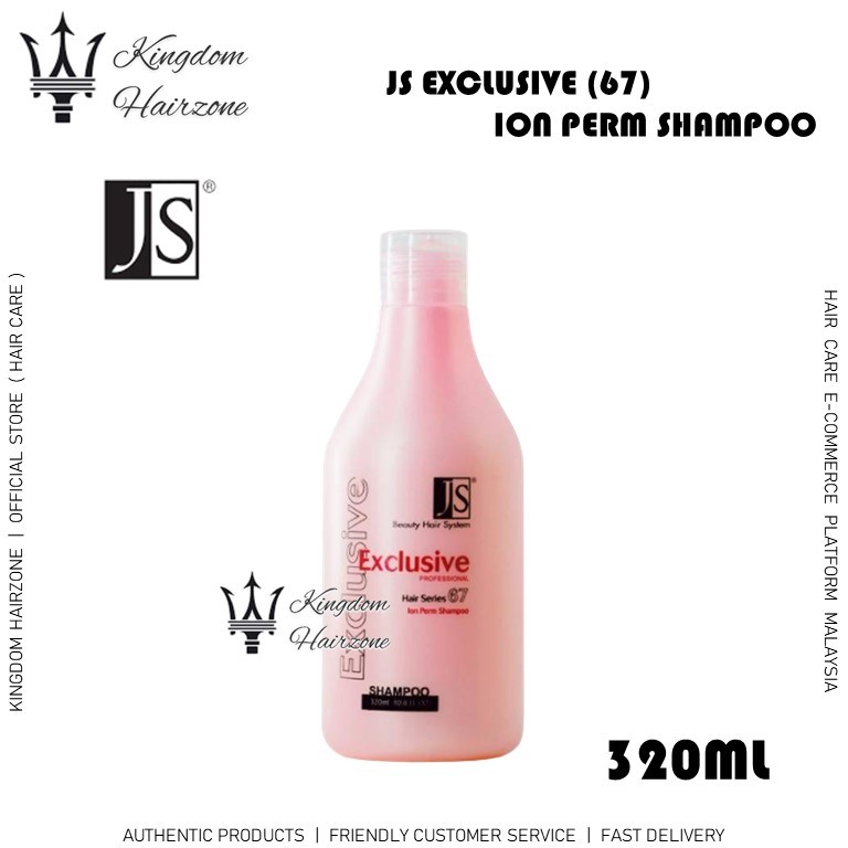 JS Exclusive (67) Ion Perm Shampoo For Permed, Damaged Hair (320ml ...