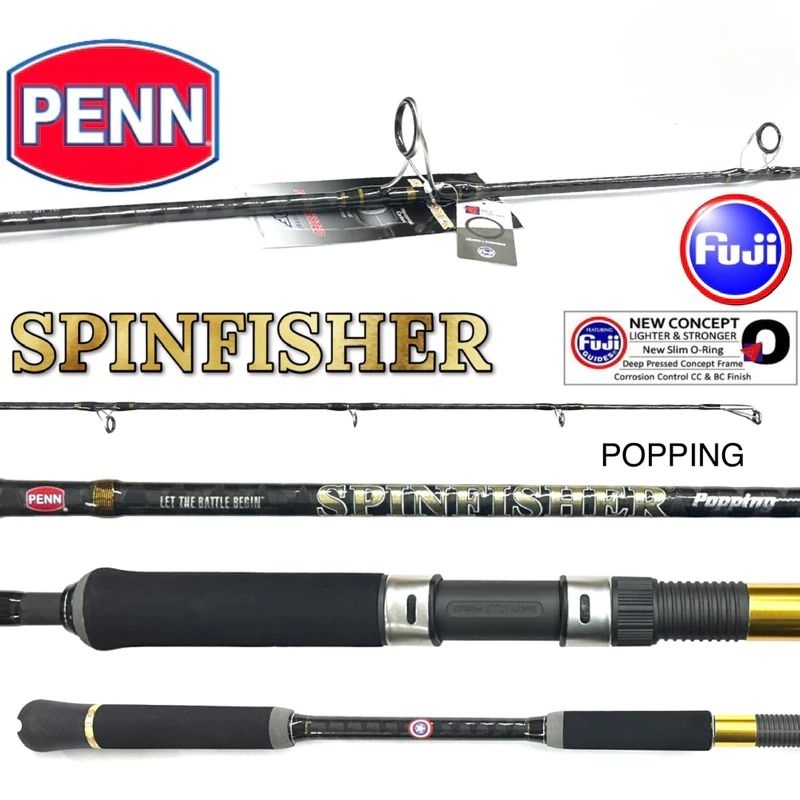 21"Penn Spinfisher Popping Rod (free gift 🎁 2pcs) | Shopee Malaysia