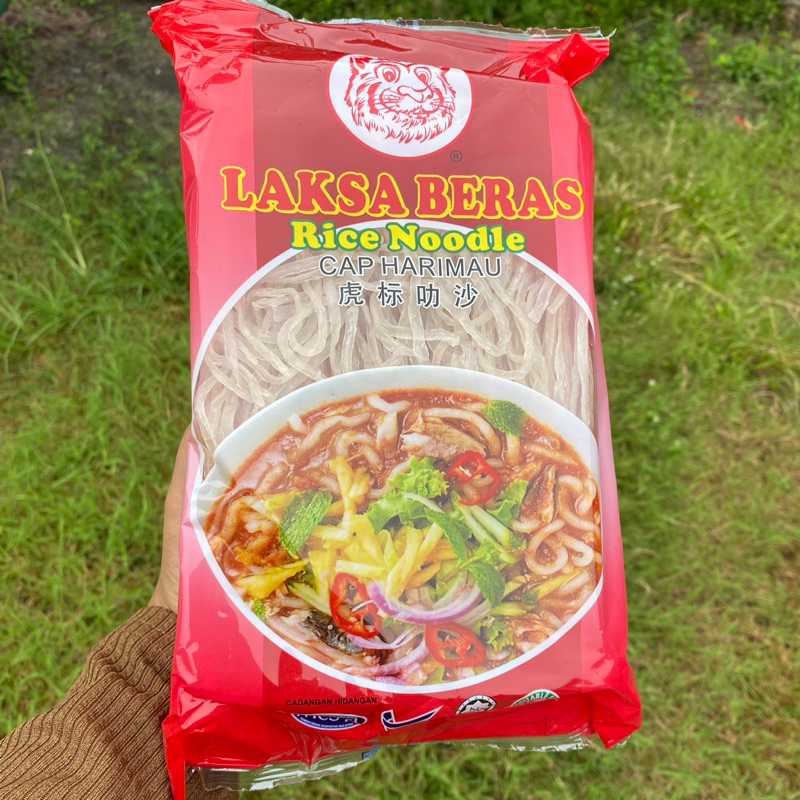 Laksa Beras Rice Noodle Cap Harimau 450g Ready Stock Halal | Shopee ...