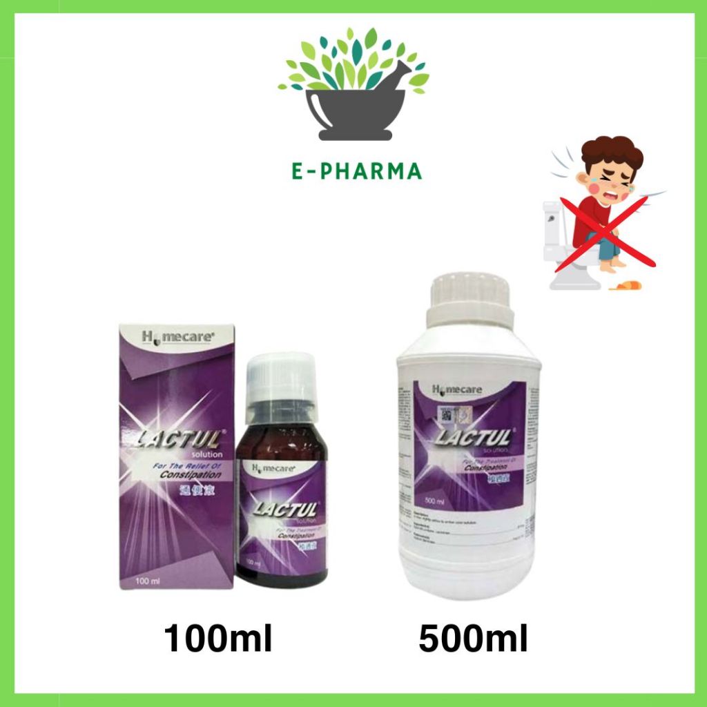 YSP Homecare Lactul Solution 67% 100ml , 500ml | Relief Of Constipation | Shopee Malaysia
