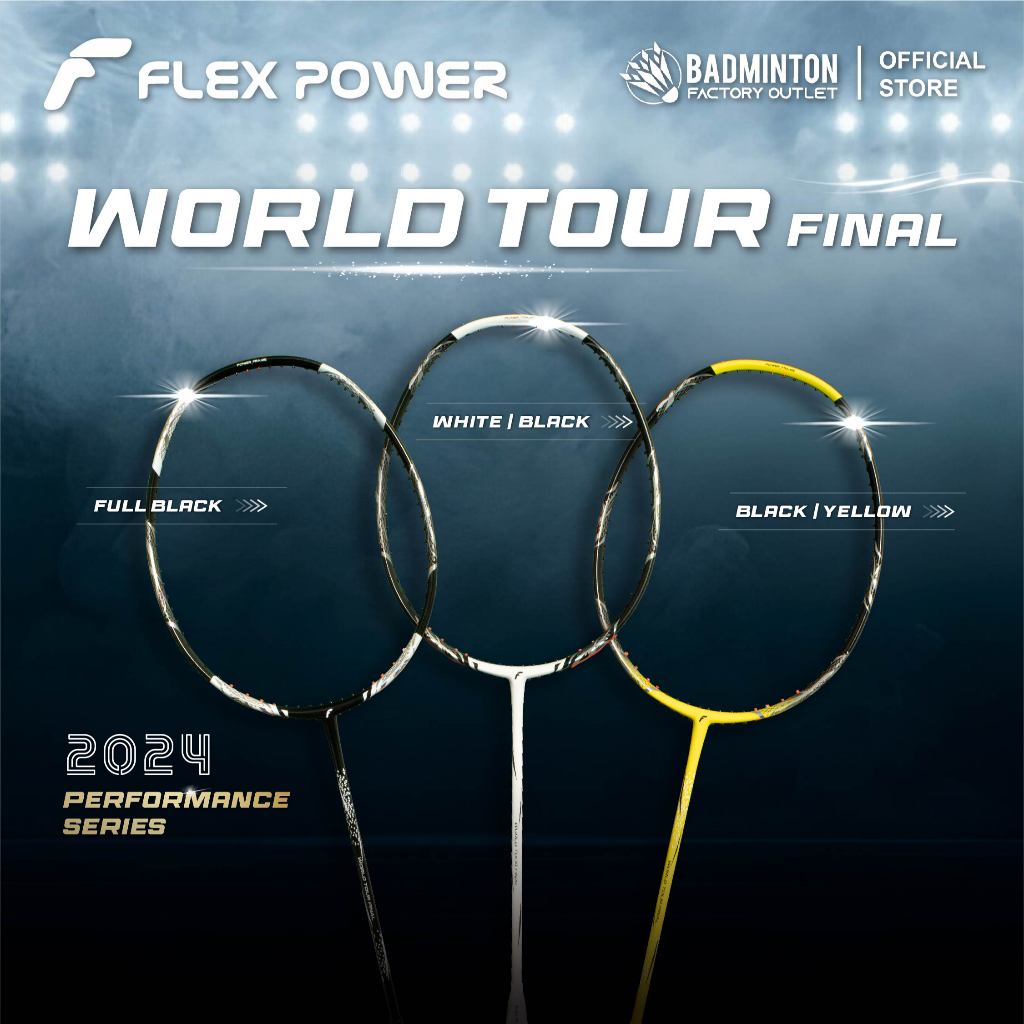 FLEX POWER World Tour Final Performance Series Badminton Racket | 4UG1 ...