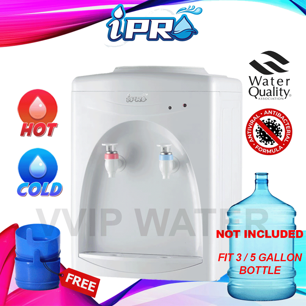 IPRO Hot & Cold Bottle Type Water Dispenser Tabletop JM850 Electronic ...
