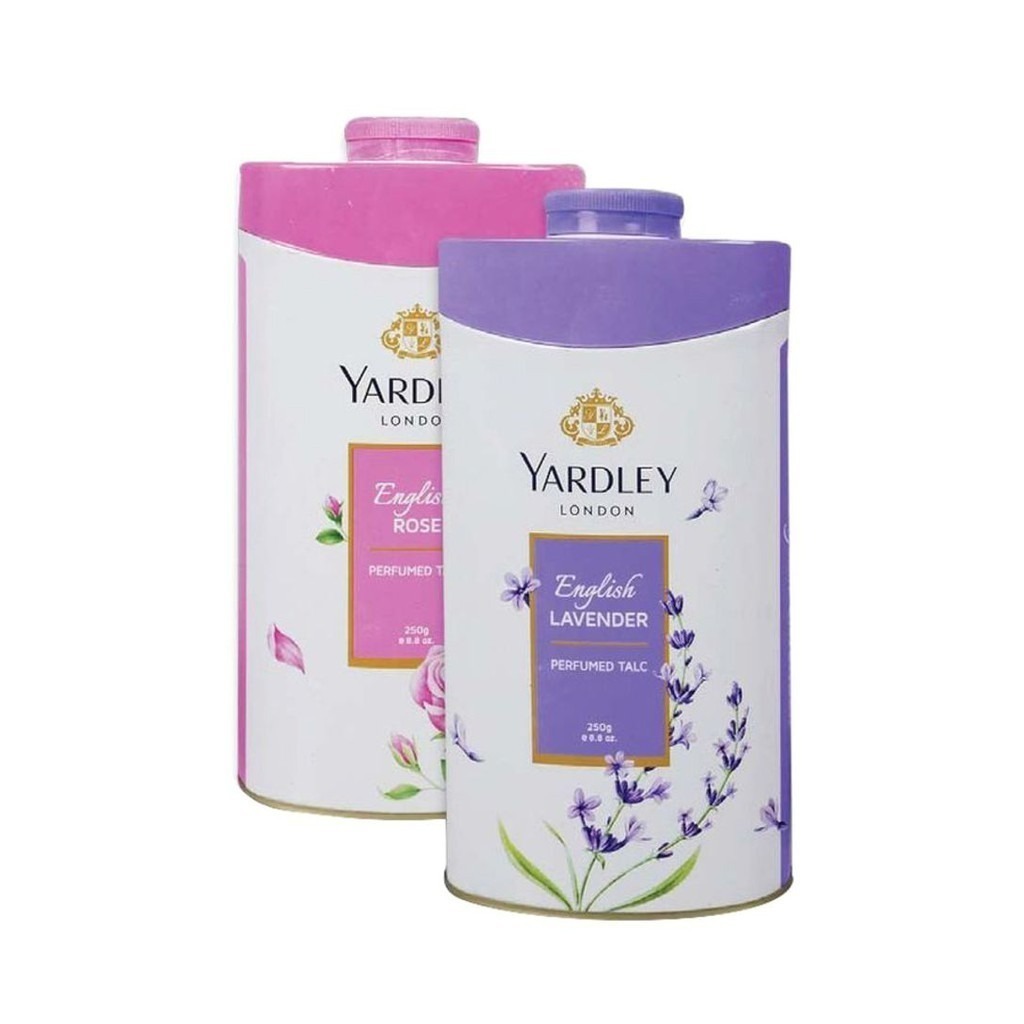 Yardley London Perfumed Talc Talcum Powder 125g 2 Colors Available Rose ...