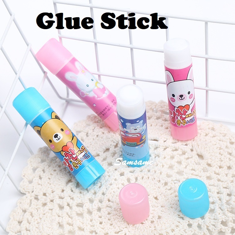 Glue Stick Gam Cute Cartoon Kids Student Kartun Cute Stationery Alat ...