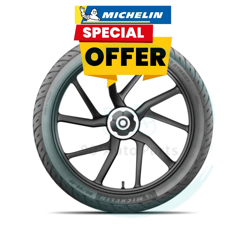 OFFER CLEARANCE SALE MICHELIN TYRE MOTOR TUBELESS PILOT STREET 2 TIRE ...