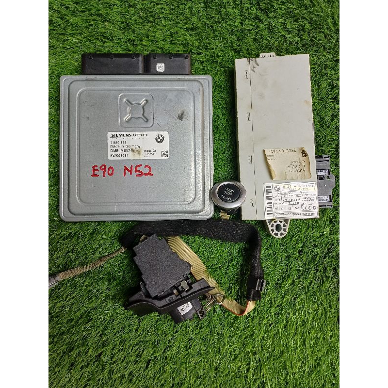 BMW E90 N52 2.5 DME MSV70 ENGINE ECU SET | Shopee Malaysia