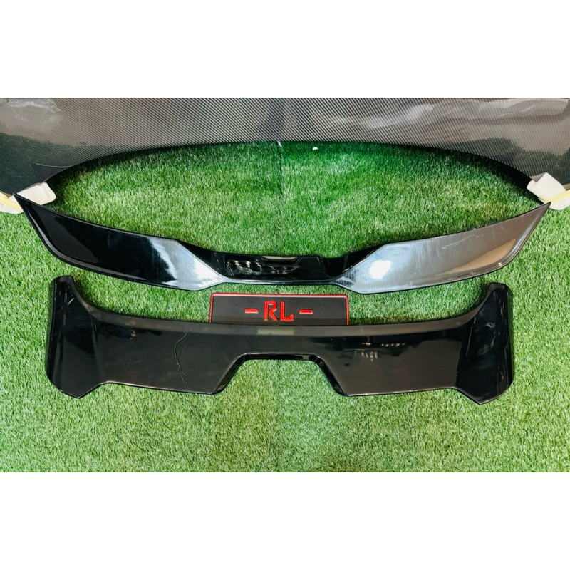 Perodua Ativa Gear up GU rear roof top center boot trunk spoiler lip ...