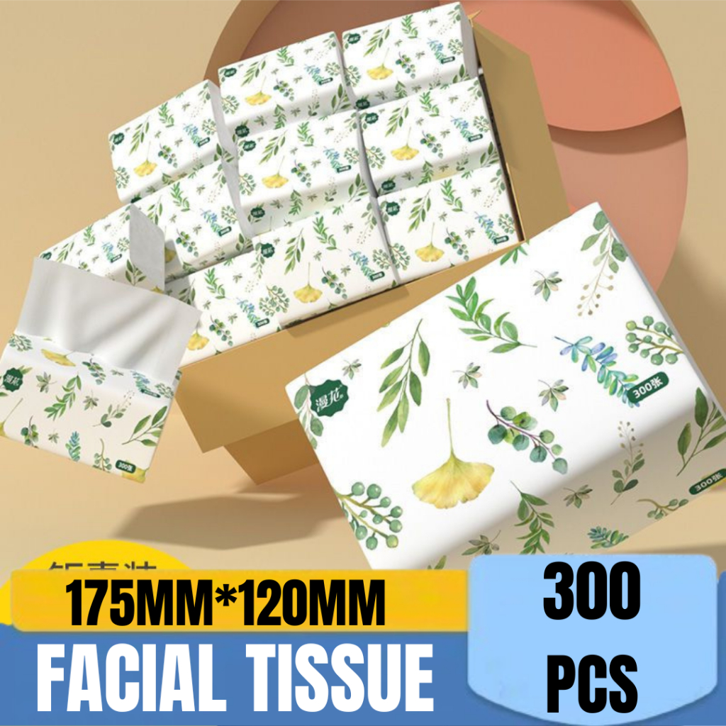 🌟20 Pack🌟 Flower Series Tissue Ready Stock Facial Soft (75 pulls x 4ply ...