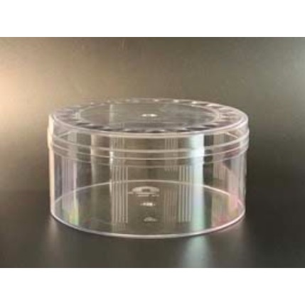 PET Clear Round Container Cookies Box Balang Kuih PL200 24pcs/ctn ...