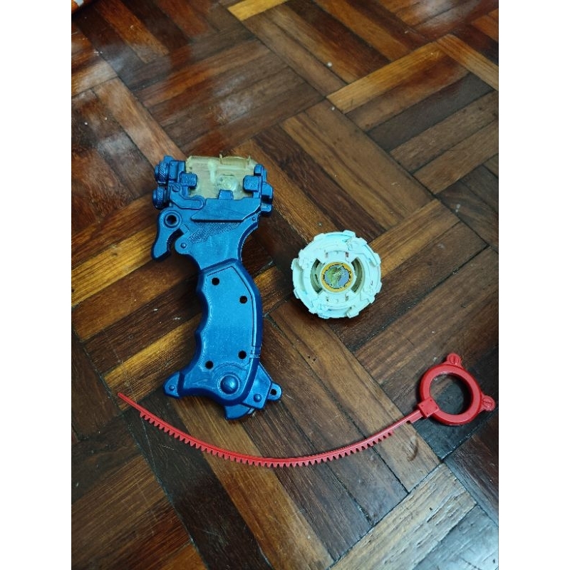 Official Vintage Takara Bakuten Shoot Beyblade - White Galman (From A ...