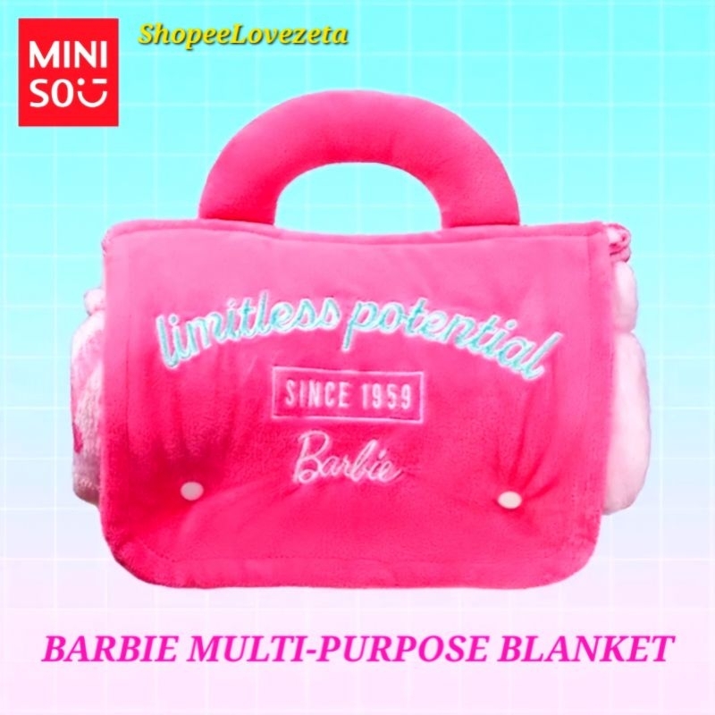 💯🇲🇾 𝐑𝐄𝐀𝐃𝐘𝐒𝐓𝐎𝐂𝐊 🩷 𝘽𝘼𝙍𝘽𝙄𝙀 𝙓 𝙈𝙄𝙉𝙄𝙎𝙊 𝙈𝘼𝙇𝘼𝙔𝙎𝙄𝘼 BARBIE BLANKET MULTI-PURPOSE ...