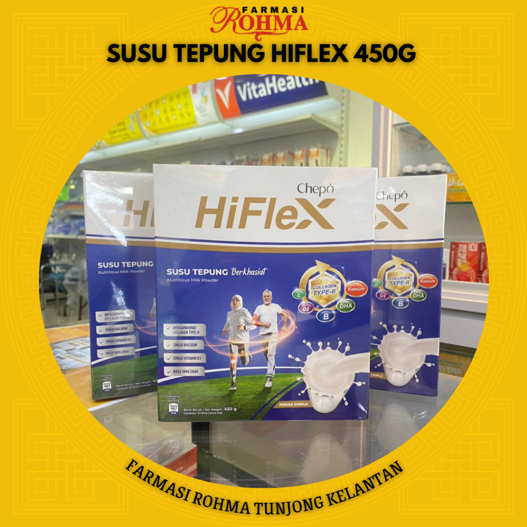 [🔥FARMASI ROHMA🔥] SUSU TEPUNG HIFLEX 450G | Shopee Malaysia