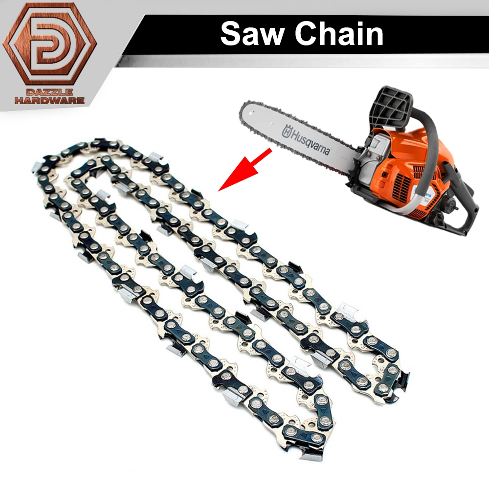 Saw chain 18" ( 32teeth ), 20" ( 36teeth ) rantai chain saw rantai gaji ...