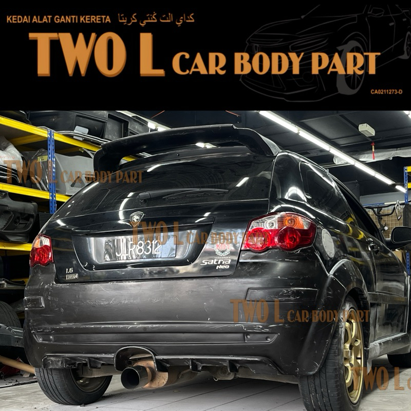 satria neo cps rear bumper pu material fibre copy ori and fibre ...