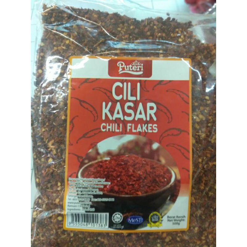 Puteri Cili Kasar Chili Flakes 500g | Shopee Malaysia