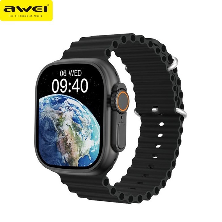 Awei H16 Wireless Ultra Smart Watch Bluetooth Multi Sport Call Remind ...