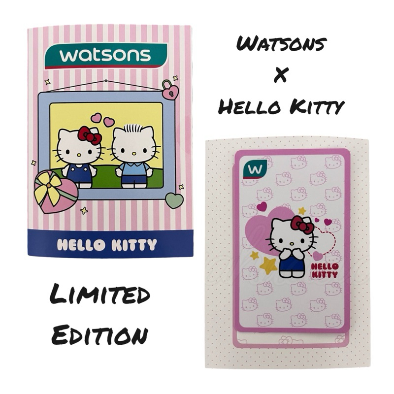 [LIMITED] WATSONS HELLO KITTY CARD 2024 VERSION | Shopee Malaysia