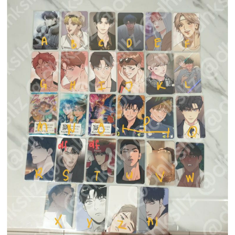 Various Official Photocard BL Lezhin, Bomtoon | Shopee Malaysia