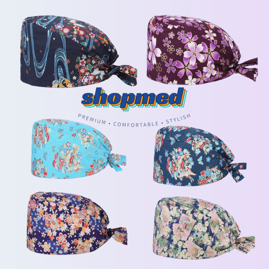 adjustable Cotton Caps Women Man Medical Surgeon Surgical Scrub OT Cap ...