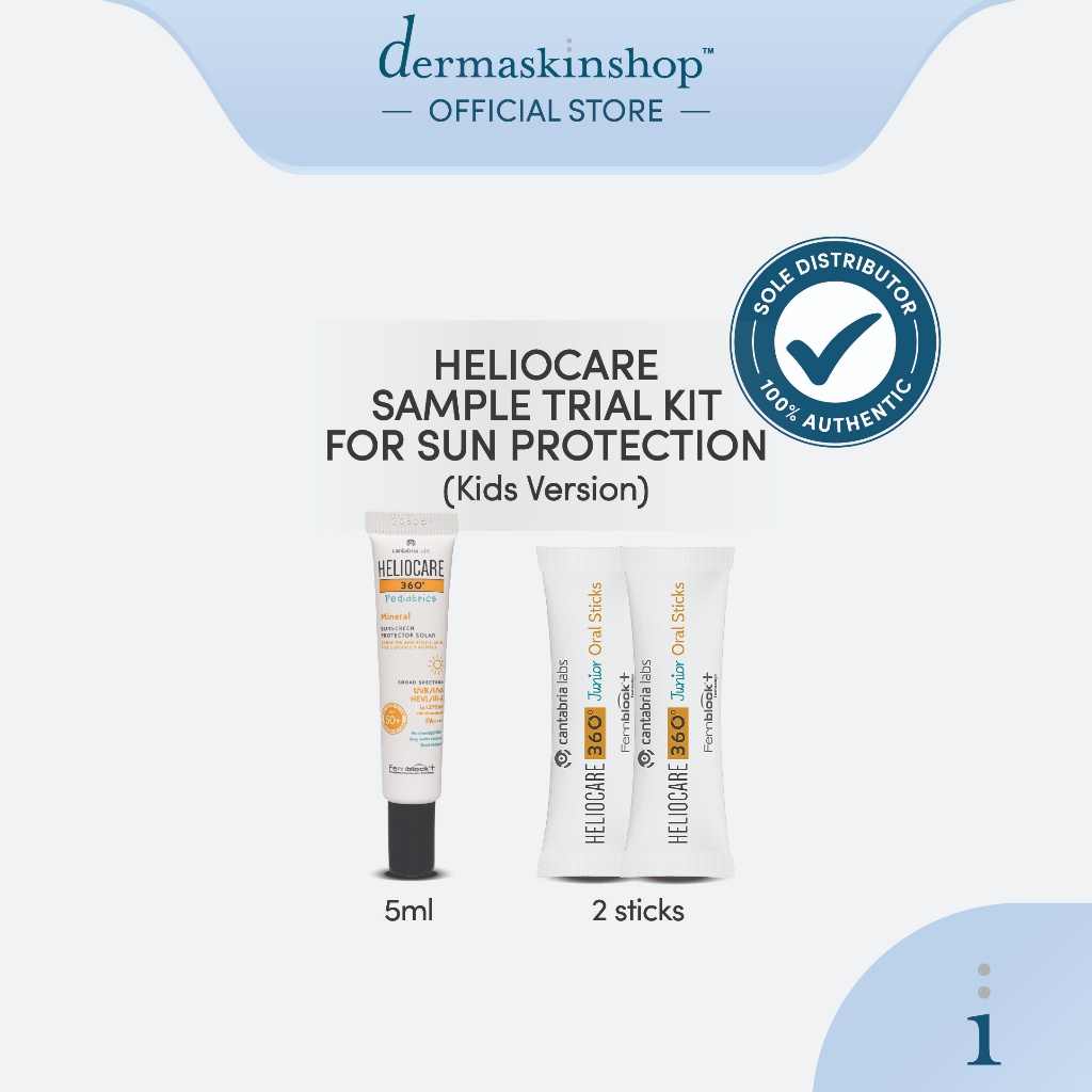 HELIOCARE Sample Trial Kit For Sun Protection (For Kids) | Shopee Malaysia