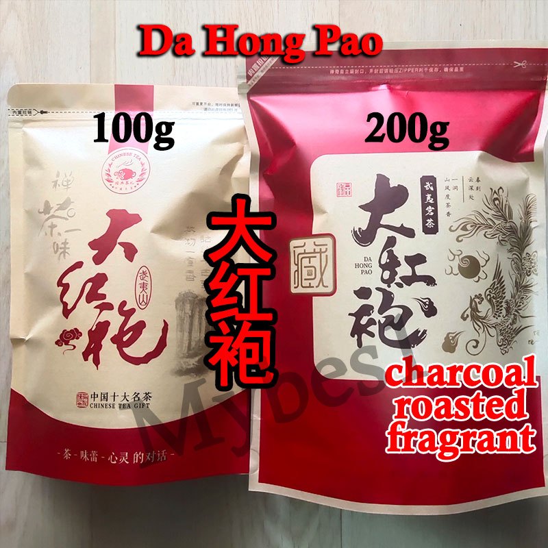 200g 大红袍 散茶 轻火清香大红袍 Da Hong Pao Chinese Tea 大红袍散装茶叶乌龙茶 light charcoal ...