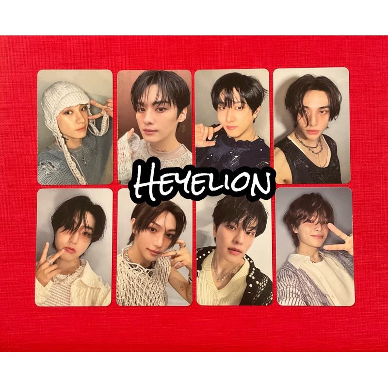 STRAY KIDS ATE ACCORDION VERSION PHOTOCARDS | Shopee Malaysia
