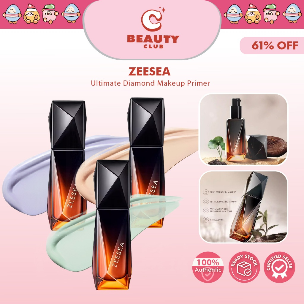ZEESEA Black Truffle Black Diamond Makeup Primer (35ml) 滋色黑松露精华黑钻隔离霜 ...
