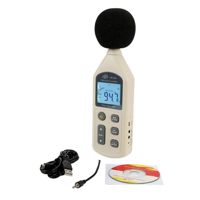 Benetech GM1356 Digital Sound Level Meter with Display | Shopee Malaysia