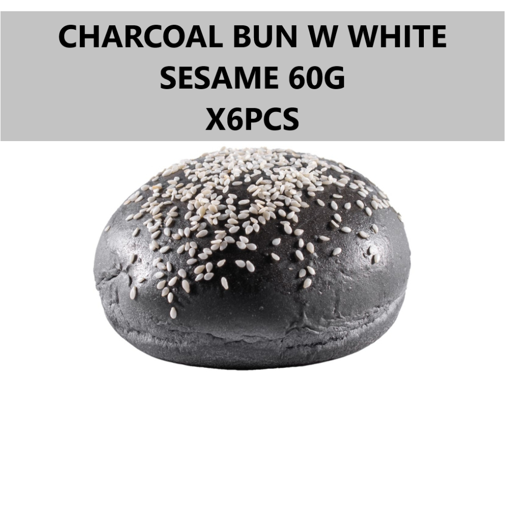 ( FOR KL & PJ AREA ONLY ) FROZEN PREMIUM CHARCOAL BUN W WHITE SESAME ...