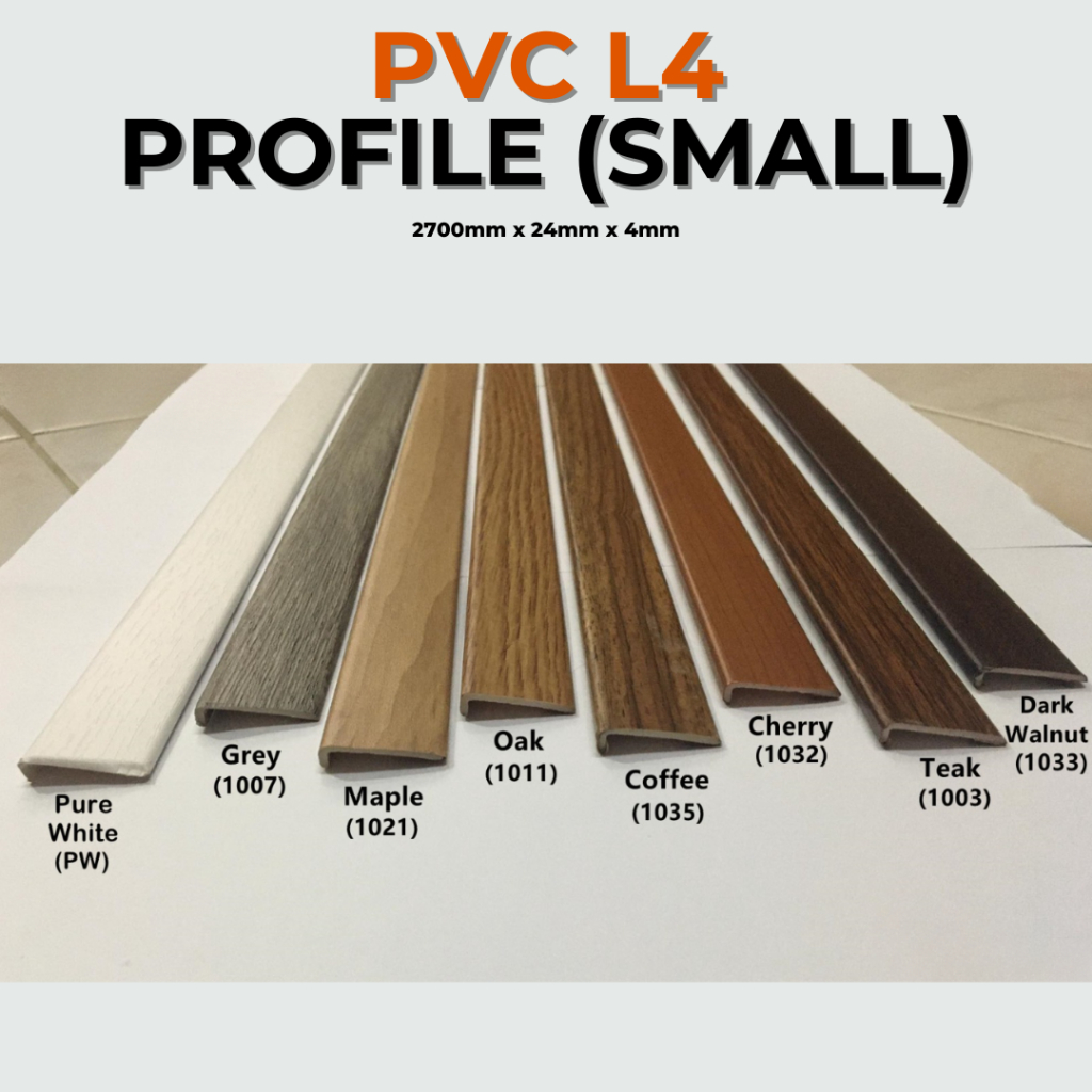 FLOORING ACCESSORIES-L4 PVC L-PROFILE | Shopee Malaysia
