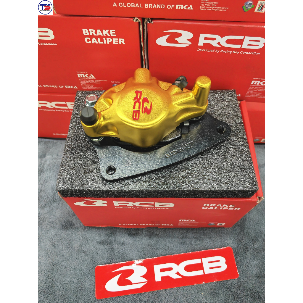 RACING BOY RCB S2 SERIES FRONT BRAKE CALIPER SINGLE PISTON FOR HONDA ...