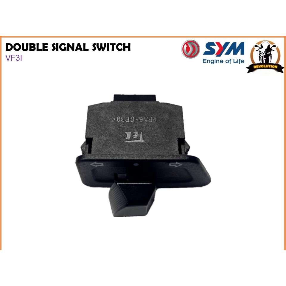 DOUBLE SIGNAL SWITCH HAZARD LIGHT EMERGENCY LIGHT DOBLE SIKNAL SYM VF3 ...