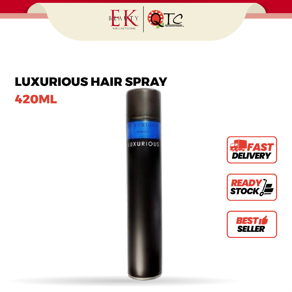 Luxurious Hair Spray 头发定型喷雾 (420ml) Hair Spray Stylish Professional ...