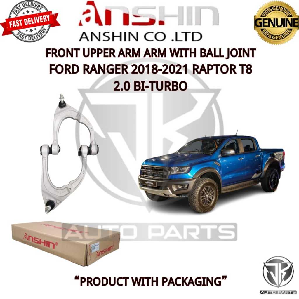 #ANSHIN#FRONT UPPER ARM FORD RANGER RAPTOR 2018-2021 F150 T8 2.0 BI ...