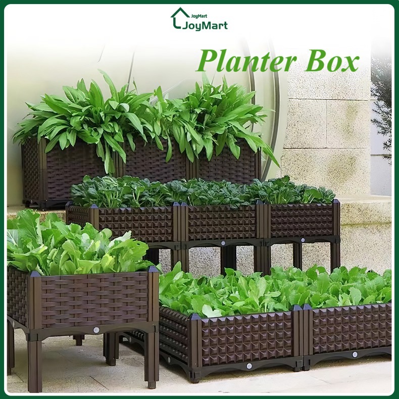 Hot Planter Box Outdoor Large Flower Pot Pasu Sayur Sayuran Penanaman ...
